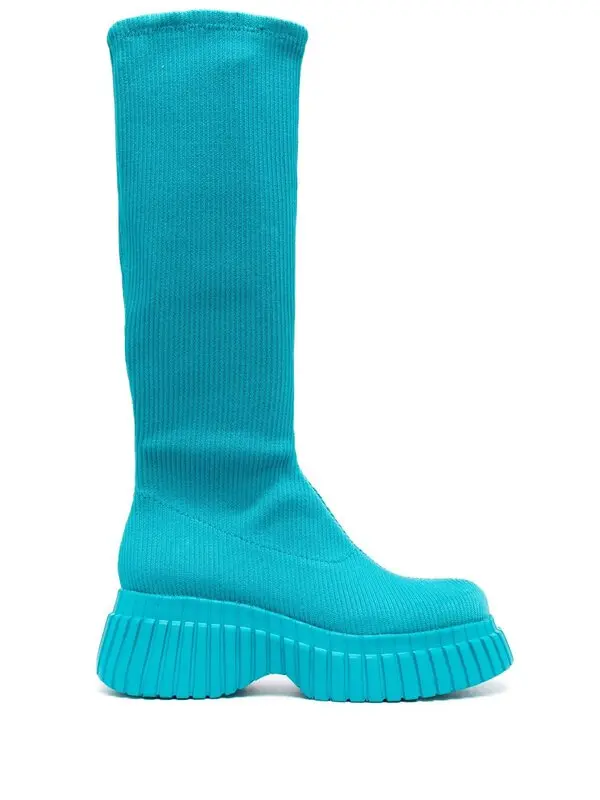 Camper Knee-high Boots - Blue