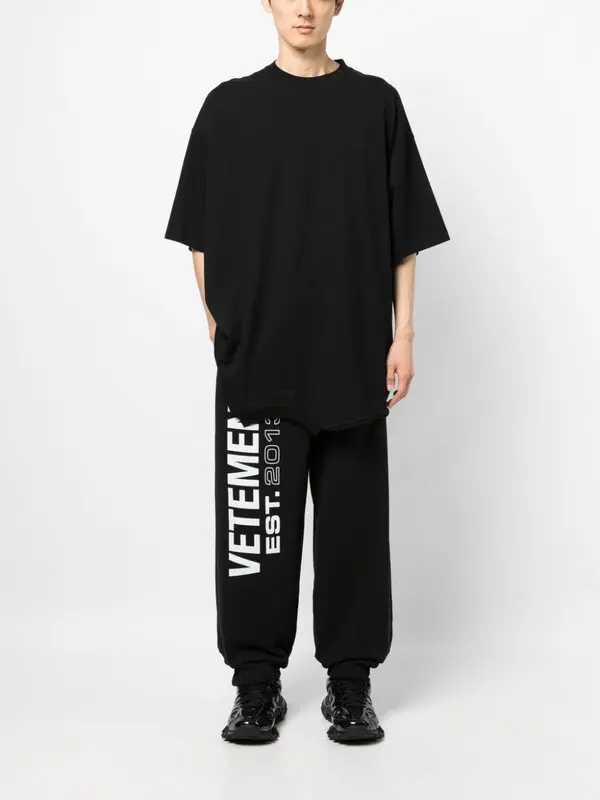 Vetements Flag-logo Print Track Pants
