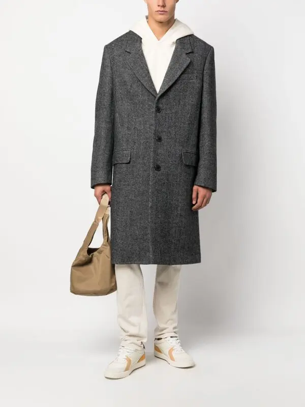MARANT Johel Recycled Wool-blend Coat
