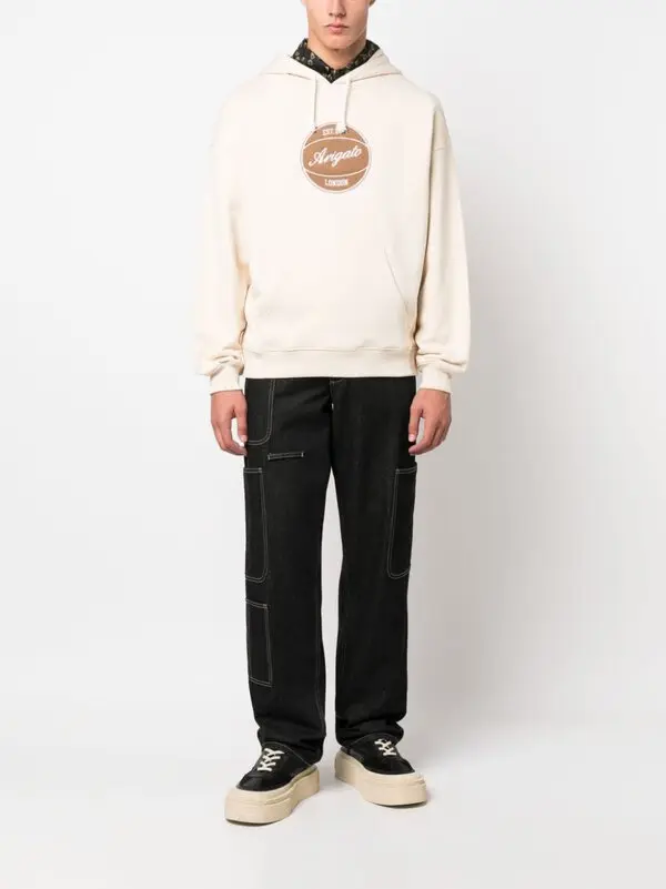 Axel Arigato Logo Appliqué Hoodie