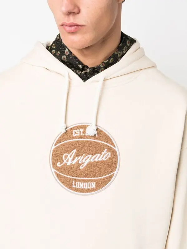 Axel Arigato Logo Appliqué Hoodie