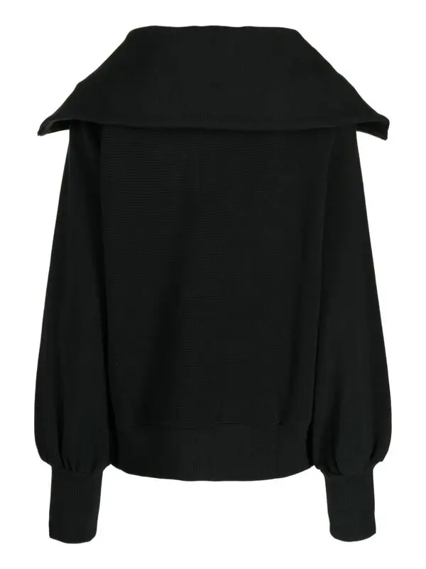 Varley Oversized Collar Ribbed Pullover