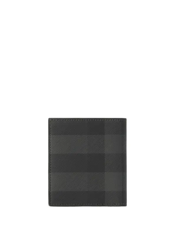 Burberry Logo-lettering Bi-fold Wallet