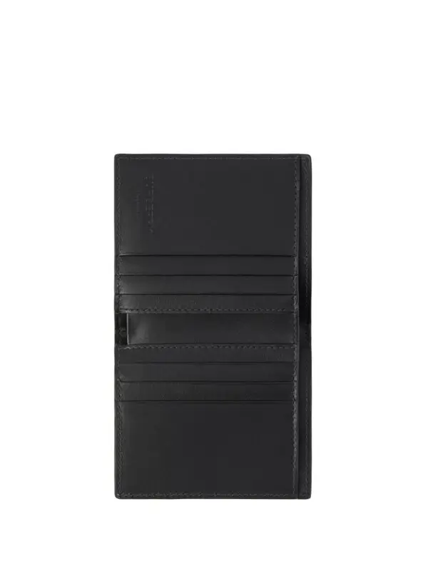Burberry Logo-lettering Bi-fold Wallet