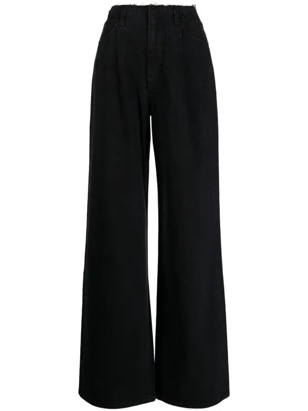 SLVRLAKE Taylor Wide-leg Jeans - Black
