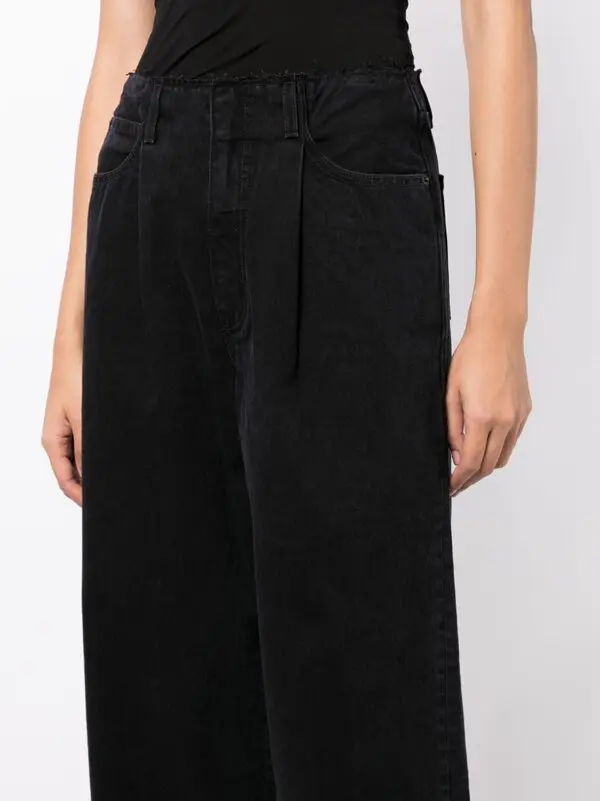 SLVRLAKE Taylor Wide-leg Jeans - Black