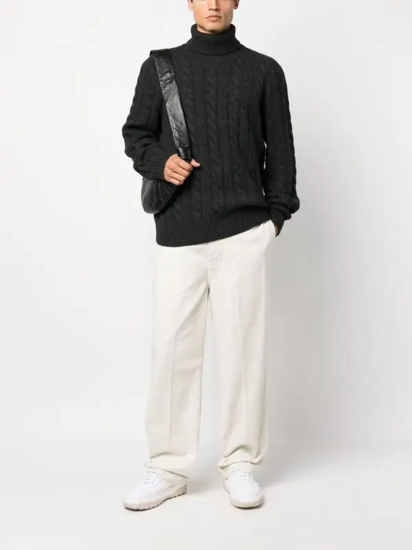 Polo Ralph Lauren Cable-knit Roll-neck Jumper