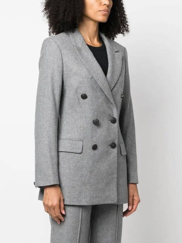 Rag & Bone Double-breasted Virgin Wool-blend Blazer