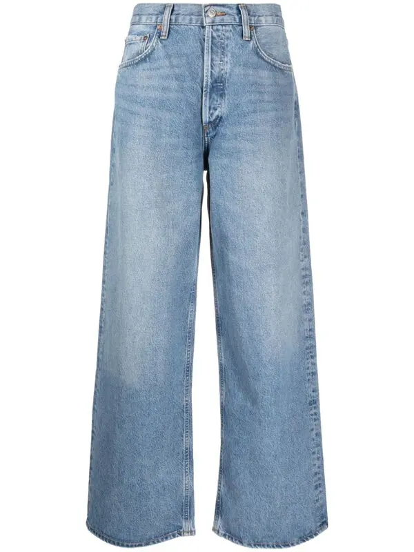 AGOLDE High-rise Straight-leg Jeans
