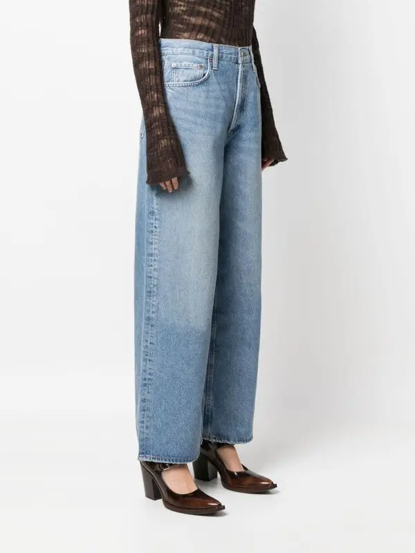 AGOLDE High-rise Straight-leg Jeans