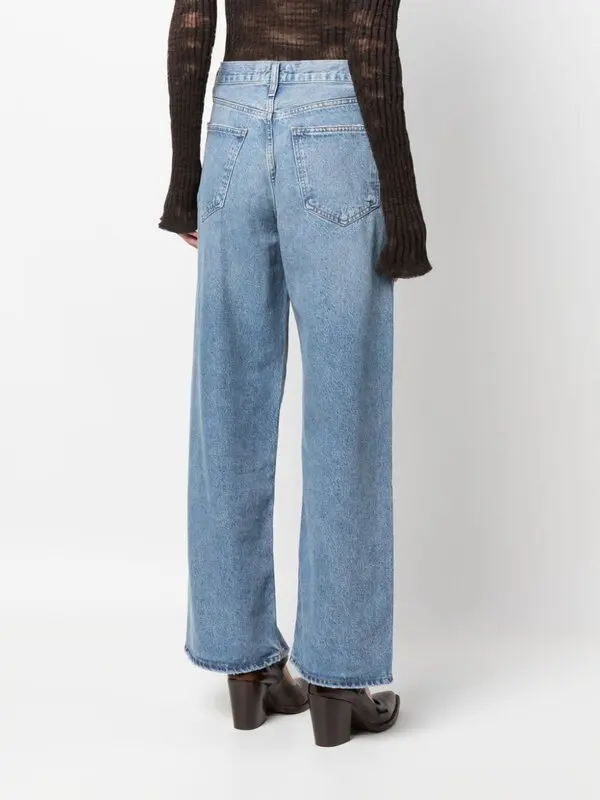 AGOLDE High-rise Straight-leg Jeans