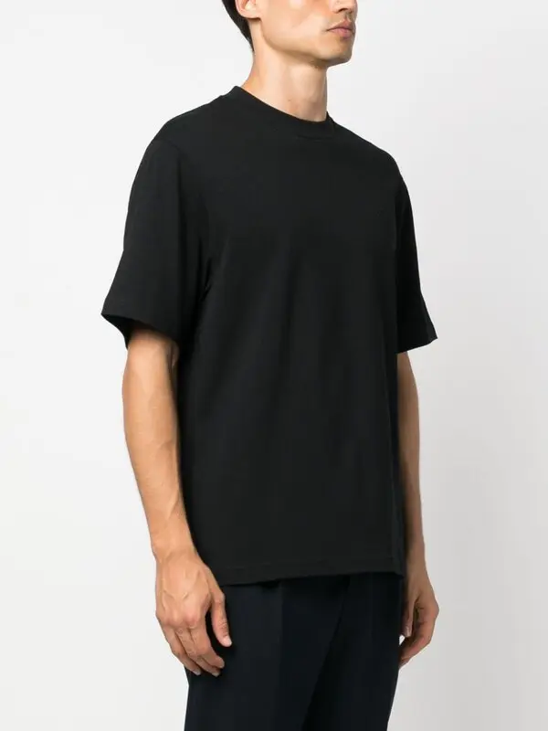 Axel Arigato Embroidered-motif Short-sleeve T-shirt - Black