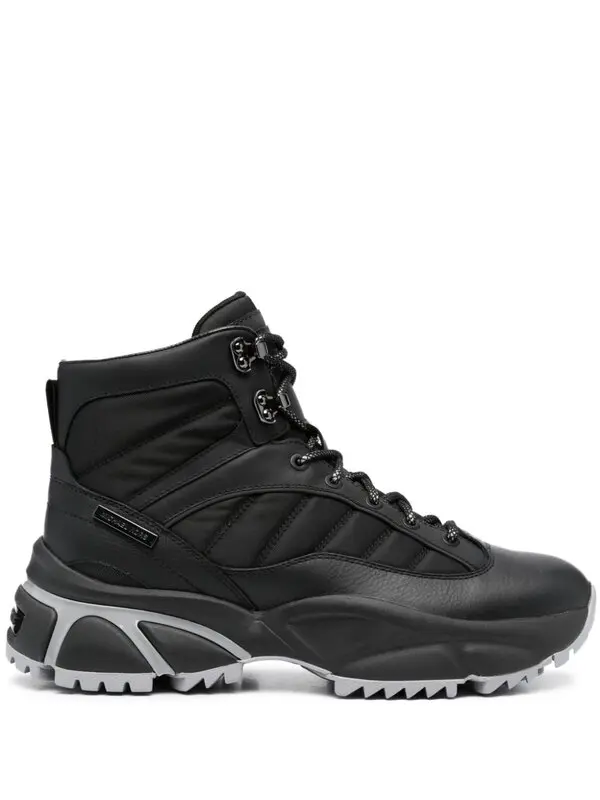 Michael Kors Logan Padded Lace-up Boots