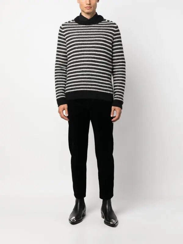 Balmain Tapered Cropped Trousers