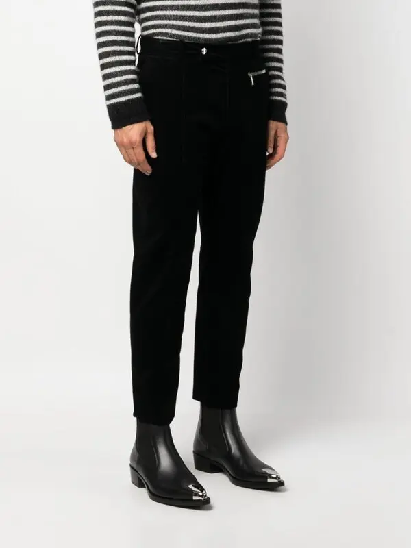 Balmain Tapered Cropped Trousers