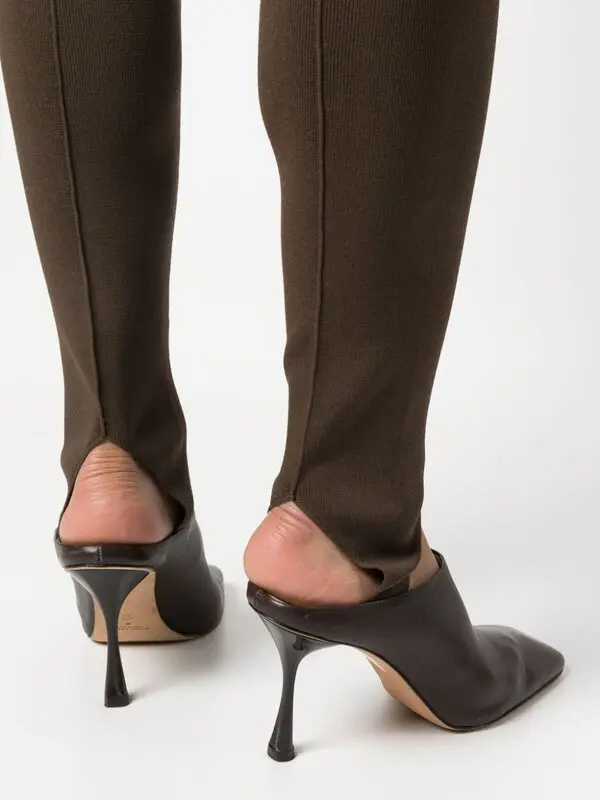 Nanushka Stirrup-cuffs High-waisted Leggings