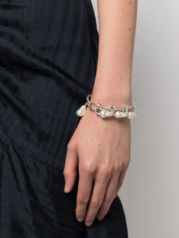 Isabel Marant Étoile Rain Drop" Pearl-embellished Bracelet