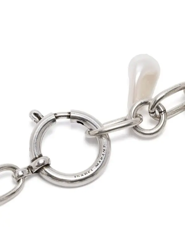 Isabel Marant Étoile Rain Drop" Pearl-embellished Bracelet