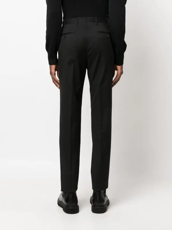 Corneliani Slim-cut Virgin-wool Trousers