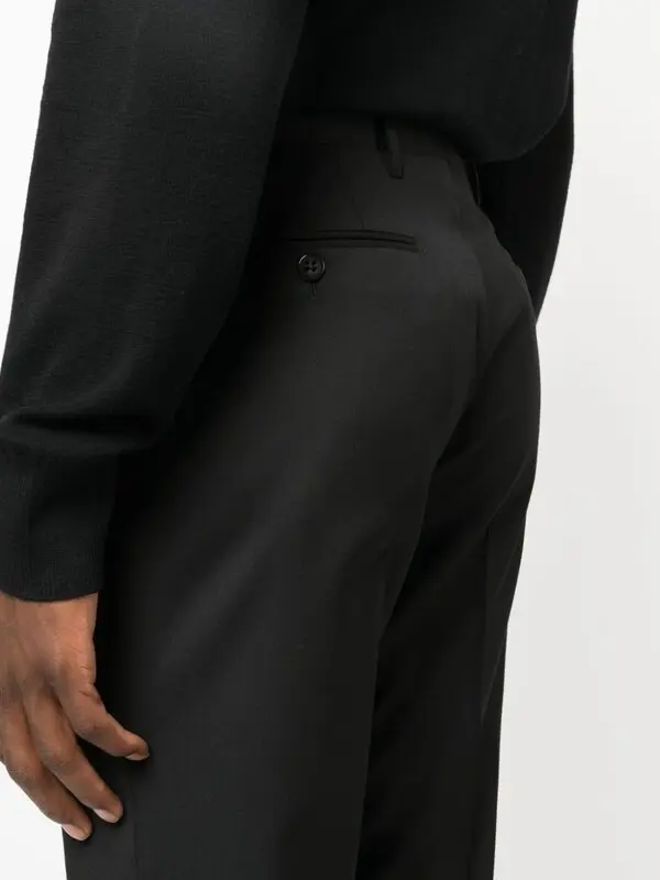 Corneliani Slim-cut Virgin-wool Trousers