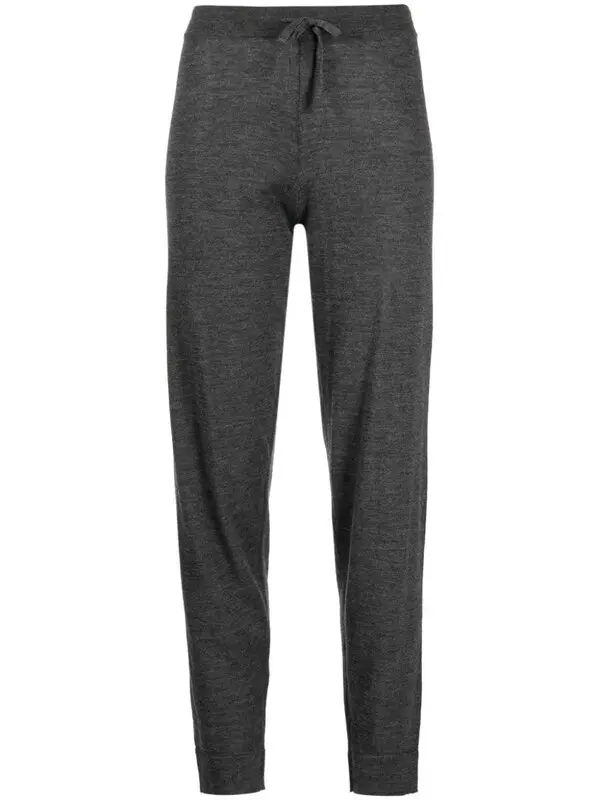 Cashmere In Love Fine-knit Tapered Trousers