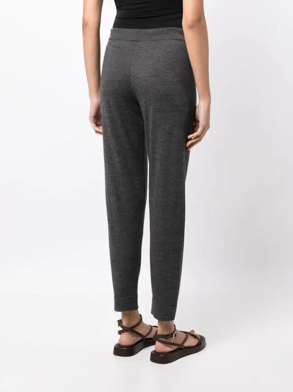 Cashmere In Love Fine-knit Tapered Trousers
