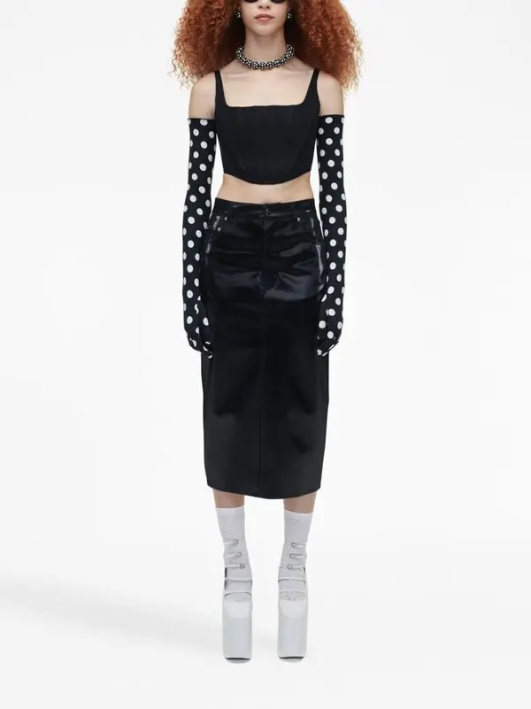 Marc Jacobs Denim Bustier Top