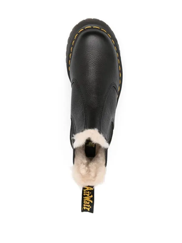 Dr. Martens 2976 Quad Platform Ankle Boots - Black