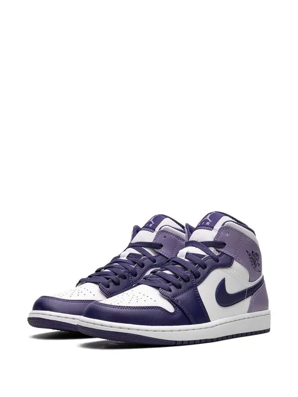 JORDAN Air 1 Mid Sneakers - Purple