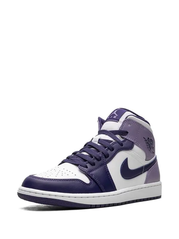JORDAN Air 1 Mid Sneakers - Purple