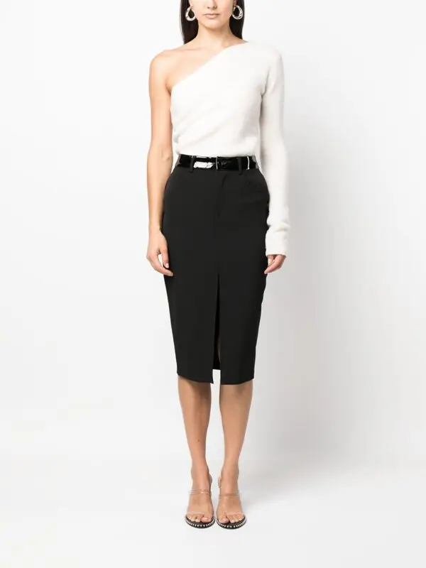 Liu Jo High-waisted Pencil Skirt With Front Slit