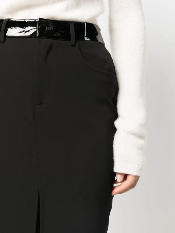 Liu Jo High-waisted Pencil Skirt With Front Slit