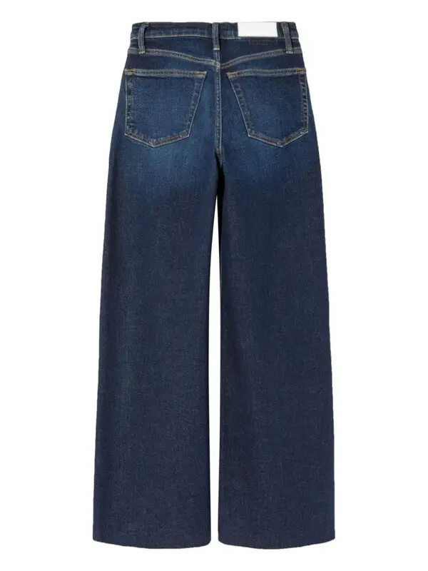 RE/DONE High-rise Wide-leg Jeans