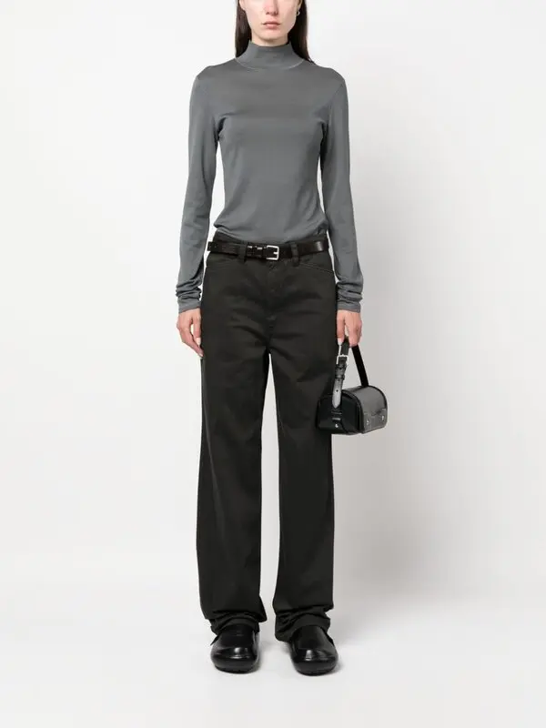 LEMAIRE Wide-leg Cotton Trousers