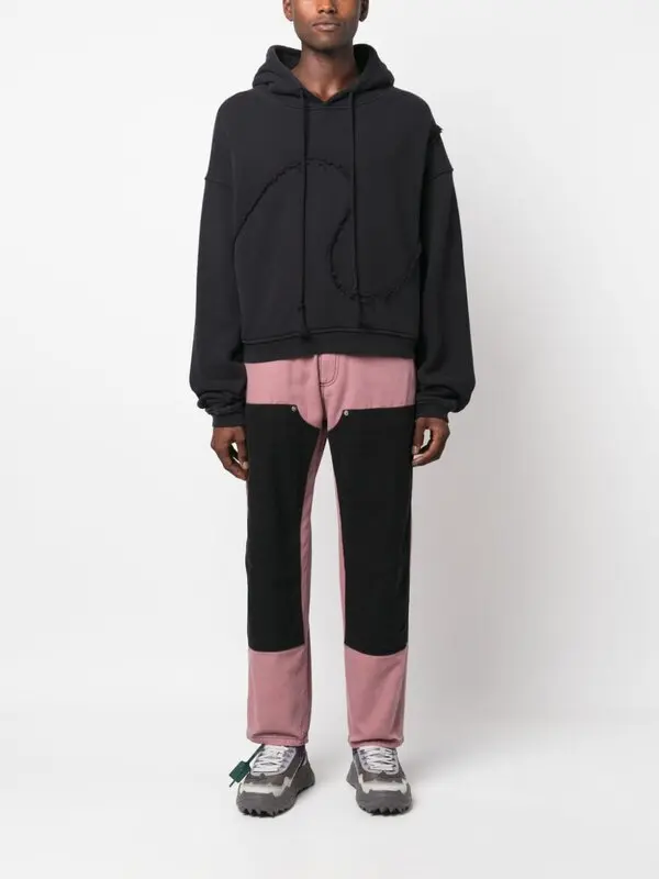 RASSVET Tonal-stitched Knee-panel Jeans