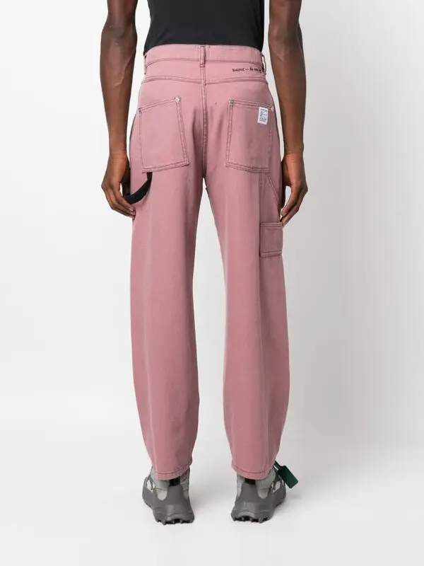 RASSVET Tonal-stitched Knee-panel Jeans