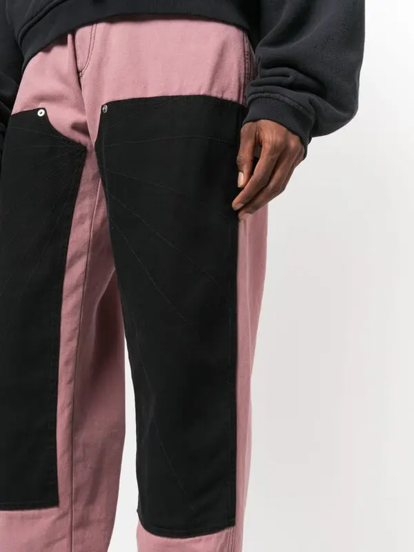RASSVET Tonal-stitched Knee-panel Jeans
