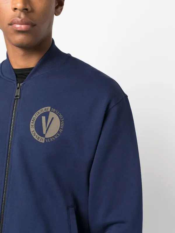 Versace Logo-print Bomber Jacket
