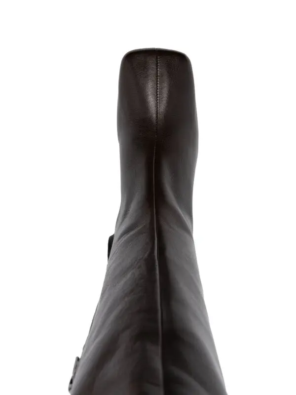 LEMAIRE 60mm Leather Thigh-high Boots