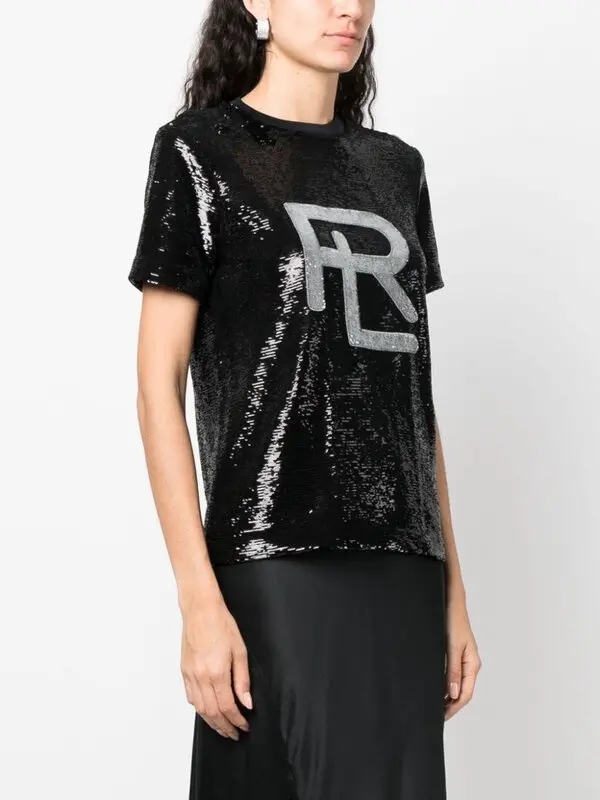 Ralph Lauren Logo Sequin T-shirt