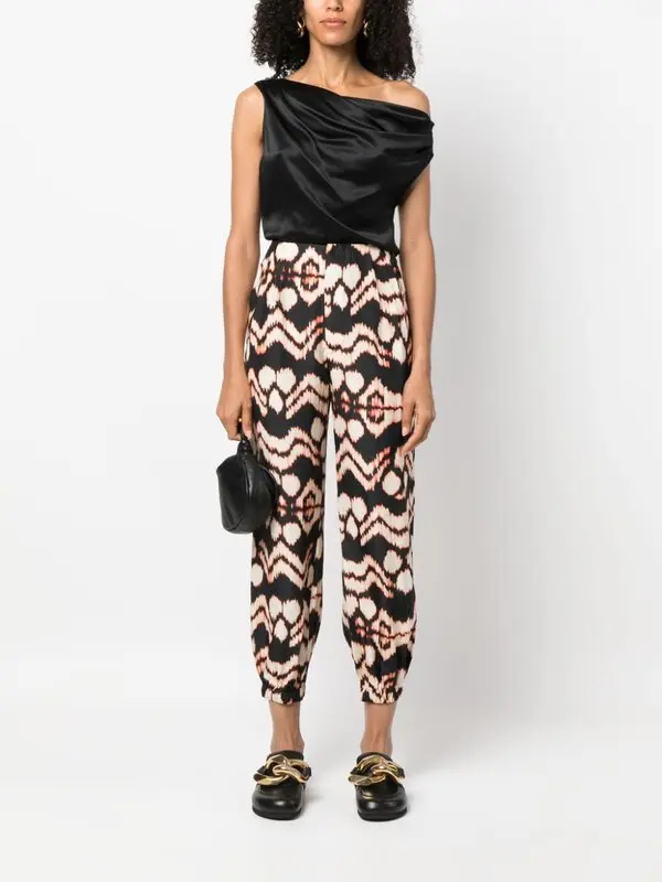 Ulla Johnson Abstract Print Trousers