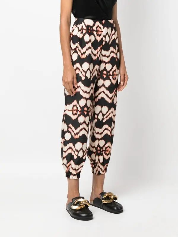Ulla Johnson Abstract Print Trousers