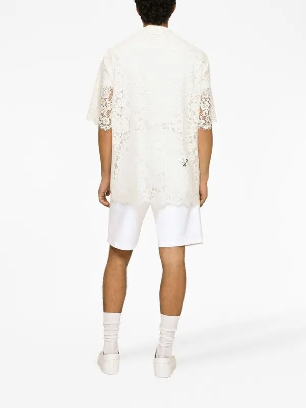 Dolce & Gabbana Sheer-coverage Lace Shirt