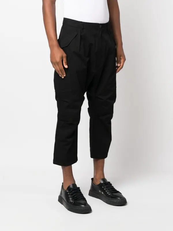 Junya Watanabe Pleated Cropped Trousers