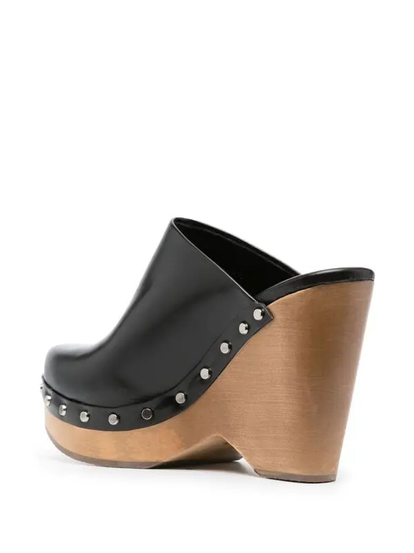 Isabel Marant Étoile 115mm Tsuko Leather Clogs