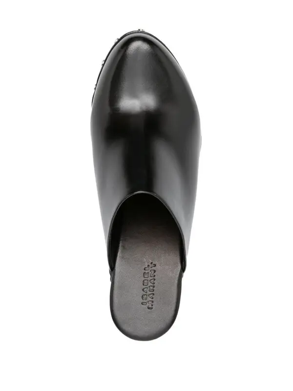 Isabel Marant Étoile 115mm Tsuko Leather Clogs