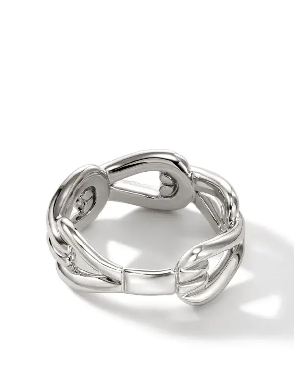 John Hardy Surf Pavé Link Ring