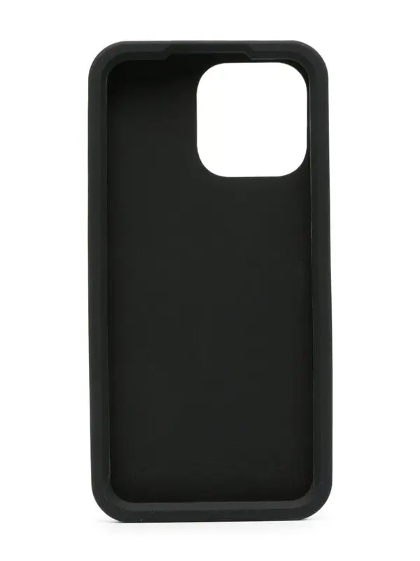 Dolce & Gabbana Logo-embossed Iphone 14 Pro Max Case - Black