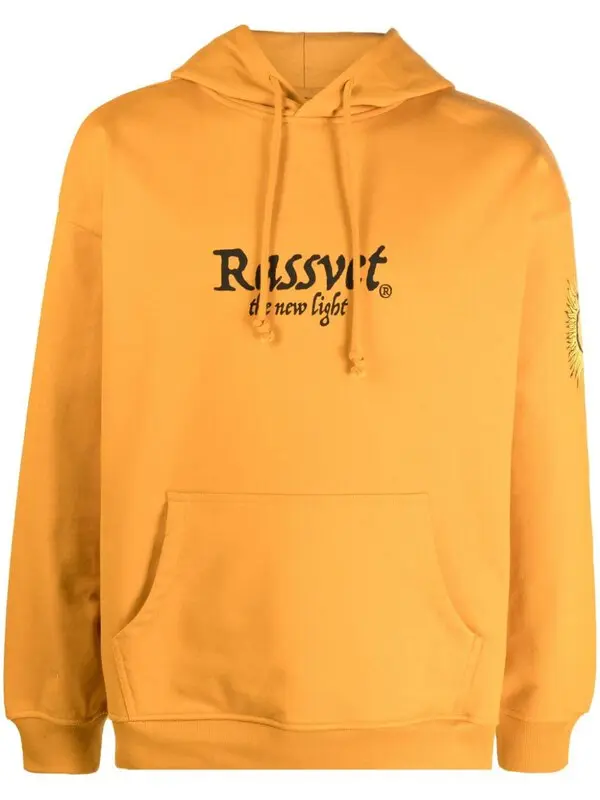 RASSVET Logo-print Drawstring Hoodie