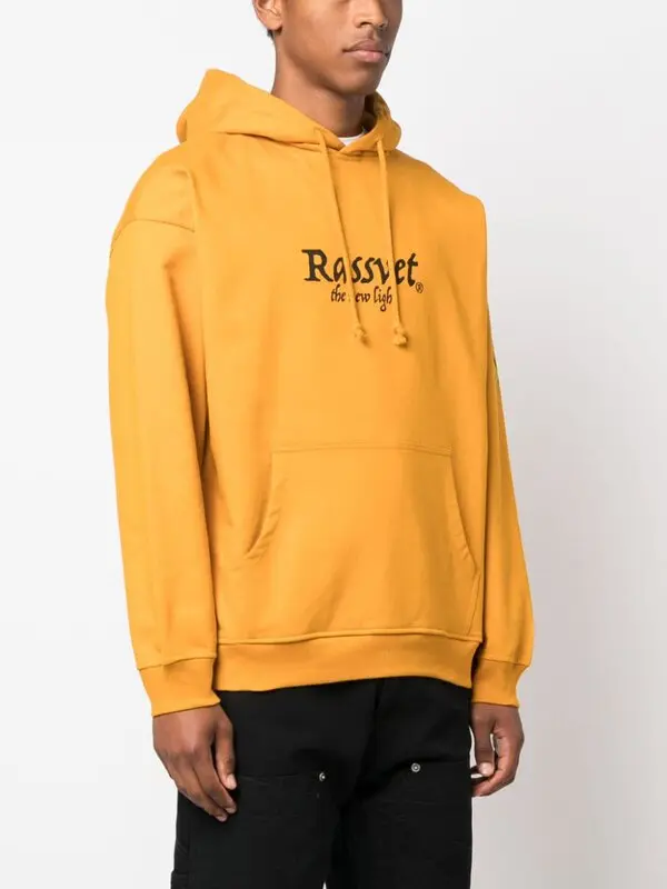 RASSVET Logo-print Drawstring Hoodie
